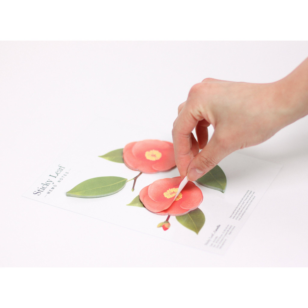 Sticky Notes - Red Camellia | Kuldlelu