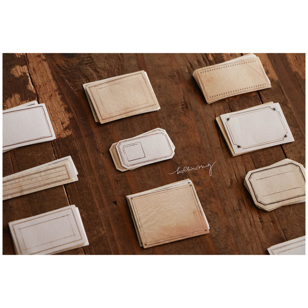 Lin Chia Ning Gummed Label Set - Specimen No. 2 | Kuldlelu