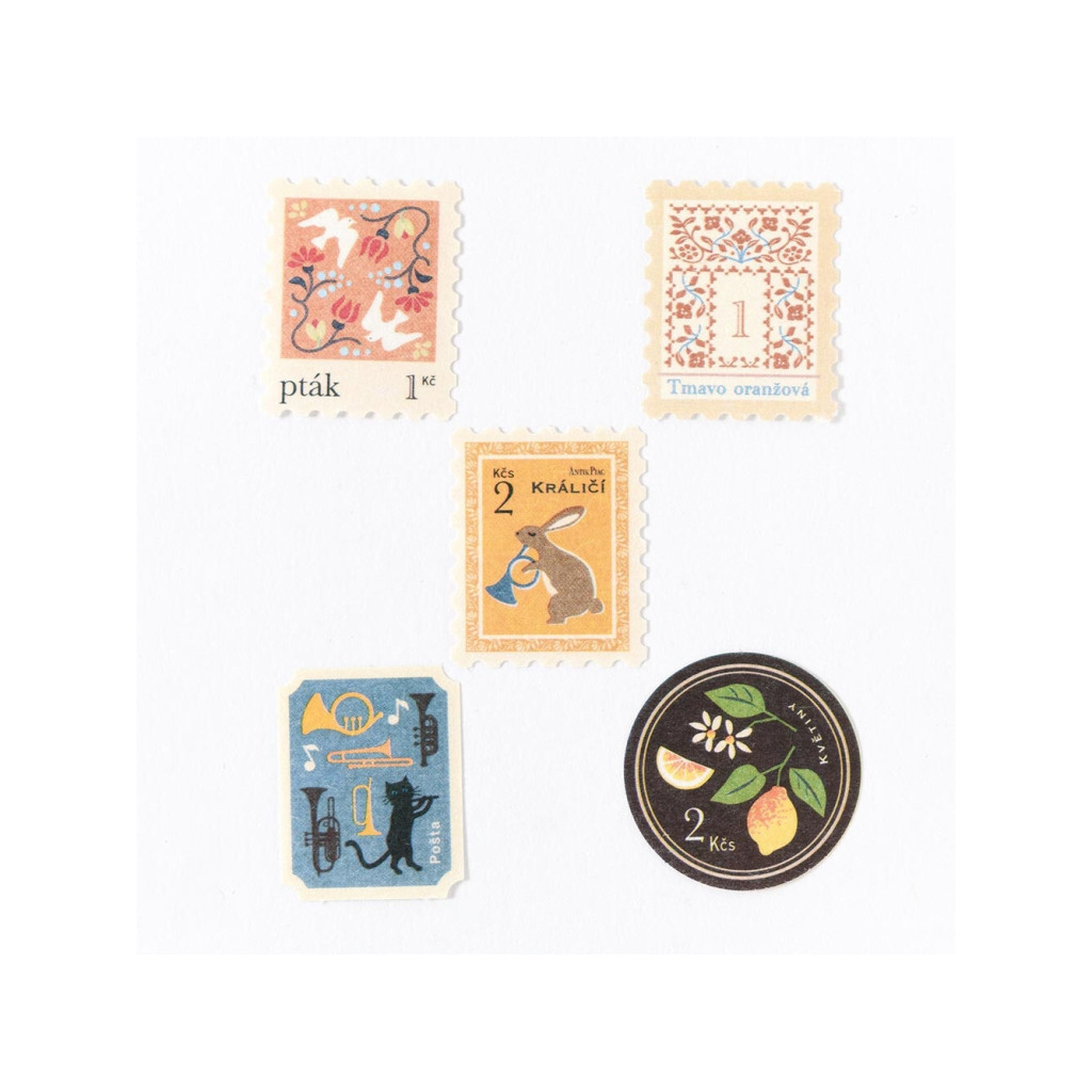 NB Co. Antik Piac Postage Style Sticker Flakes - Gulben - 5924103 ...