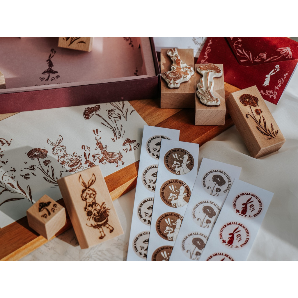 Meow Illustration Stamp Set - Once Upon a Time - ST-065 | Kuldlelu