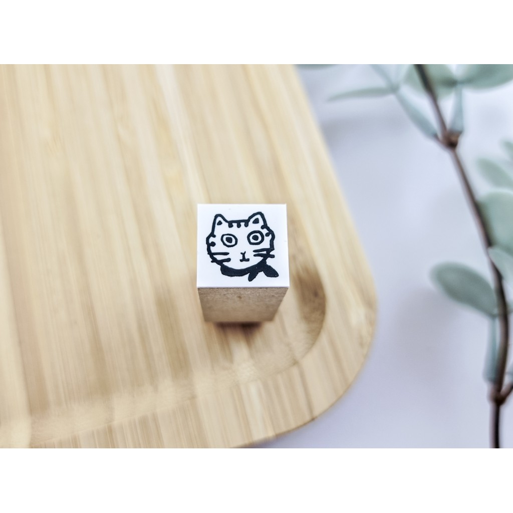 SANBY x Yumi Kitagishi Gyu Gyu Stamp Cat - Chibi 01 - chibi-01 | Kuldlelu