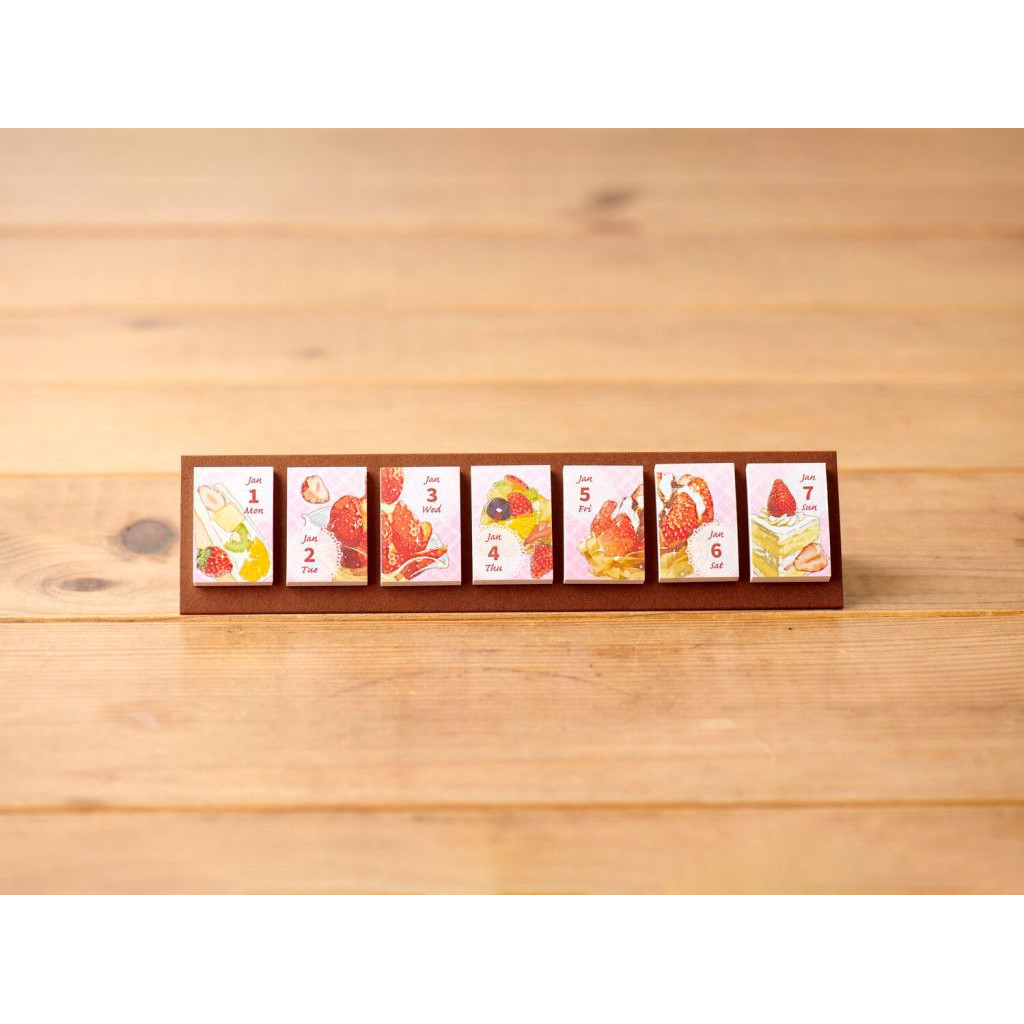 2026 Himekuri Daily Sticky Calendar - Sweets - KP0046-004 | Kuldlelu