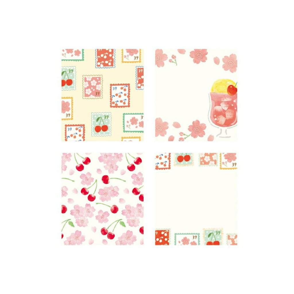 Furukawa Spring Limited Memo Pad 100 Sheets - Cherry - LM235 | Kuldlelu