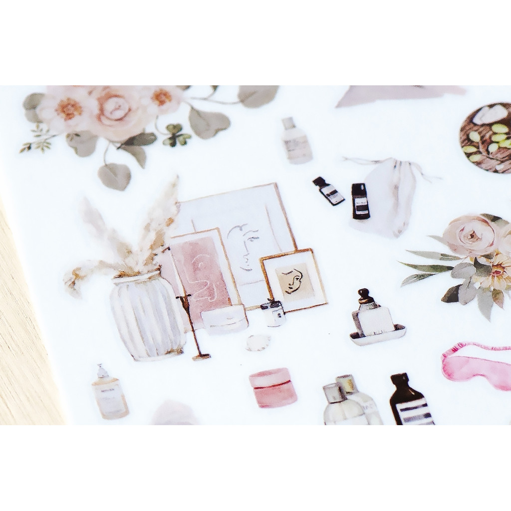 MU Print-On Transfer Stickers 244 - Self Care - BPOP-001244 | Kuldlelu
