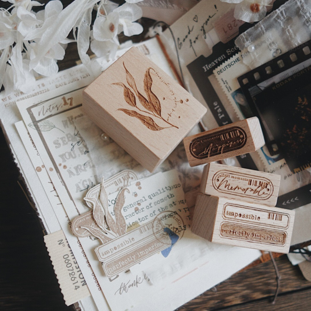 Sissi Rubber Stamps Full Set - Memory Label - KL-TR-012 | Kuldlelu