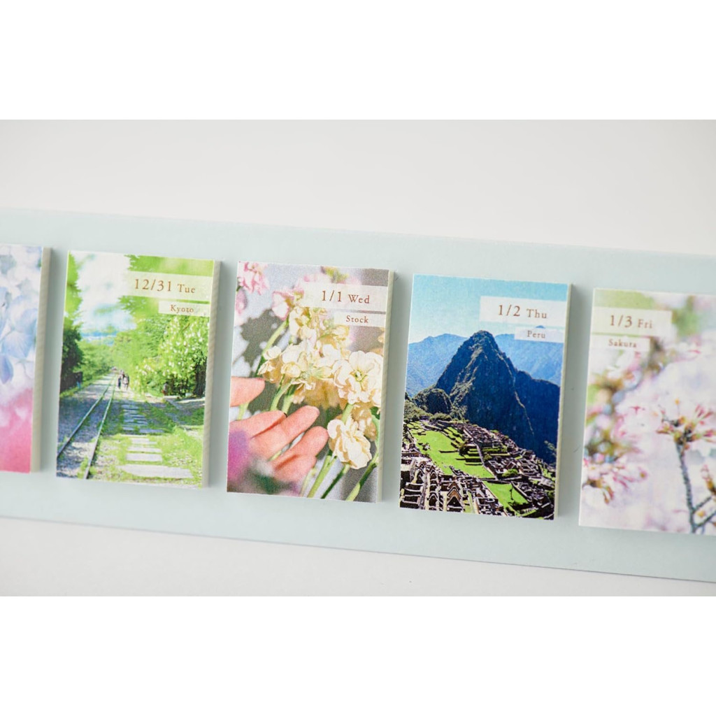 2026 Himekuri Daily Sticky Calendar - Memory - KP0046-002 | Kuldlelu