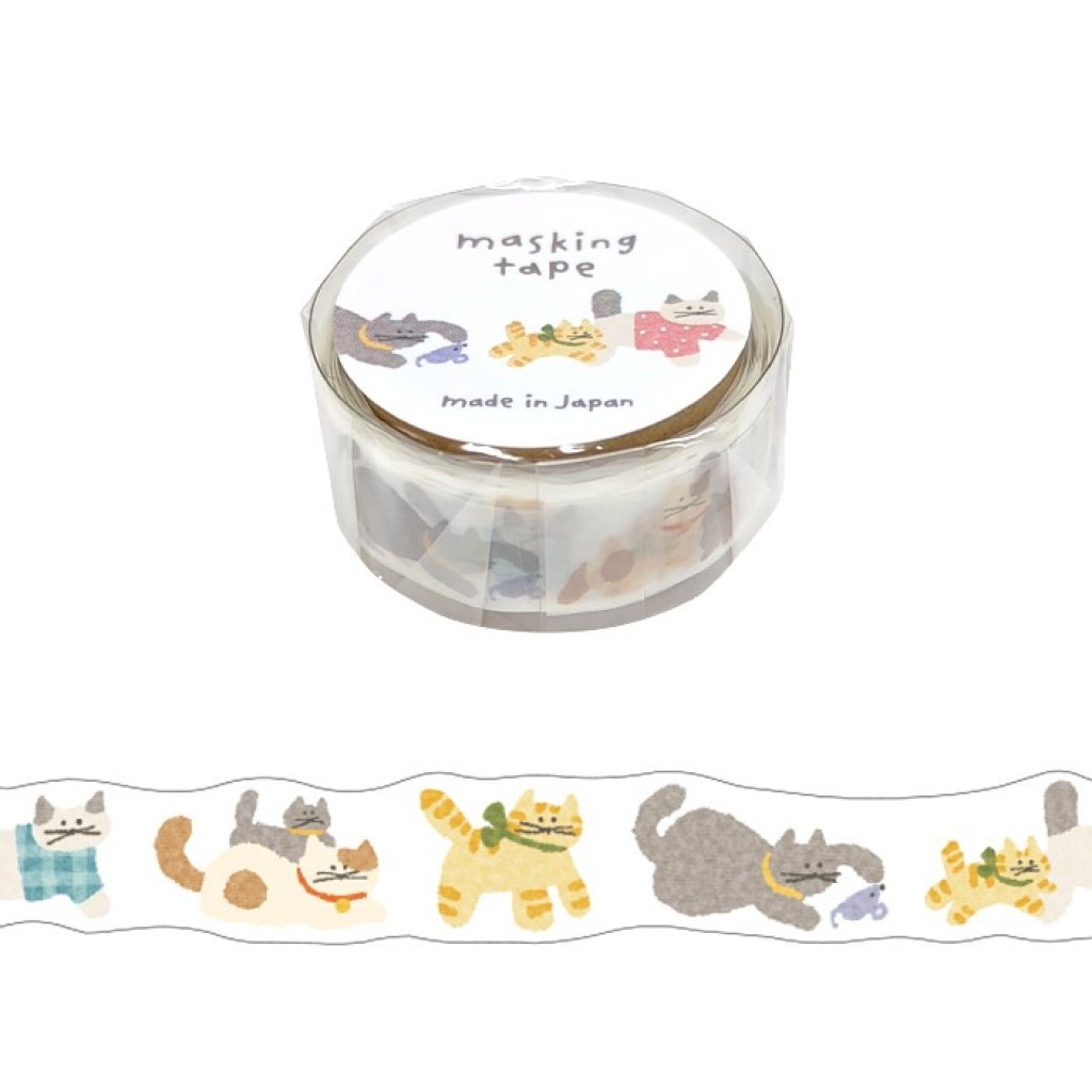 Mindwave Die-Cut Washi Tape - Cat - 95399 | Kuldlelu