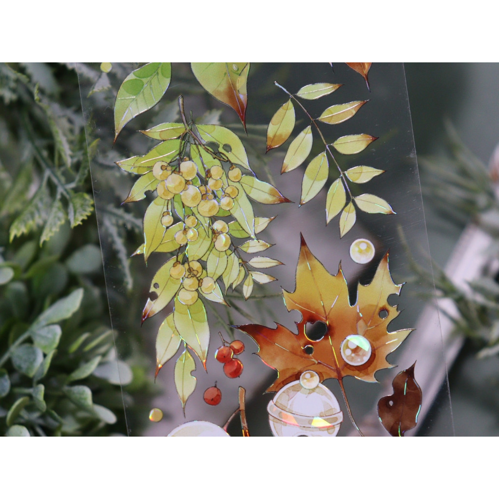 MAE Studio PET Tape Sample - Autumn Wreath - MAE-SAM-05 | Kuldlelu