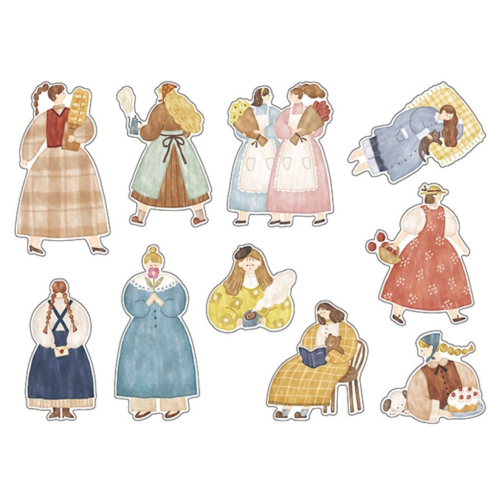 Mindwave Amie Stickers - Story Girl - 82063 | Kuldlelu