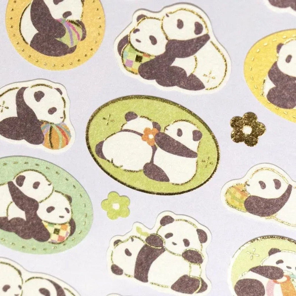 NB Co. WANOWA Stickers - Panda - 1354126 | Kuldlelu