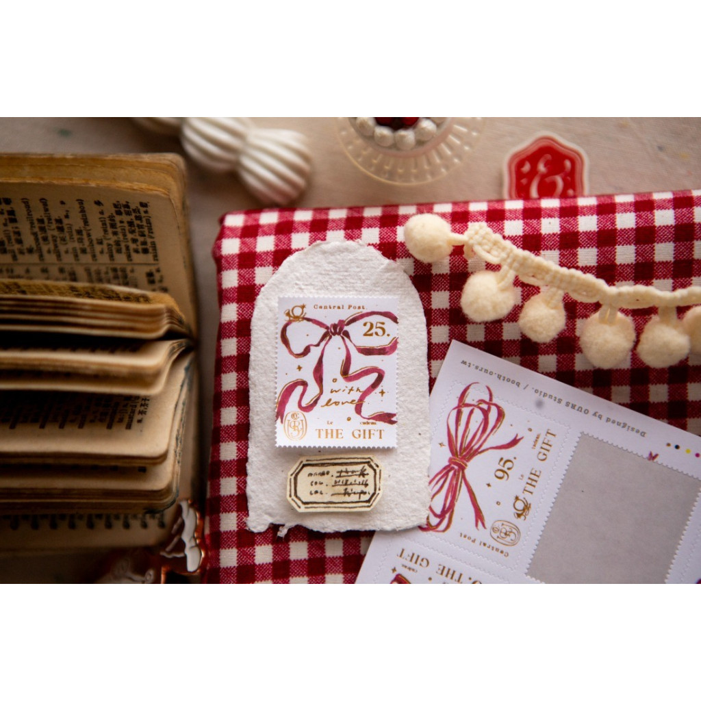 OURS Stamp Stickers - Ribbon Bow - SCP029H | Kuldlelu
