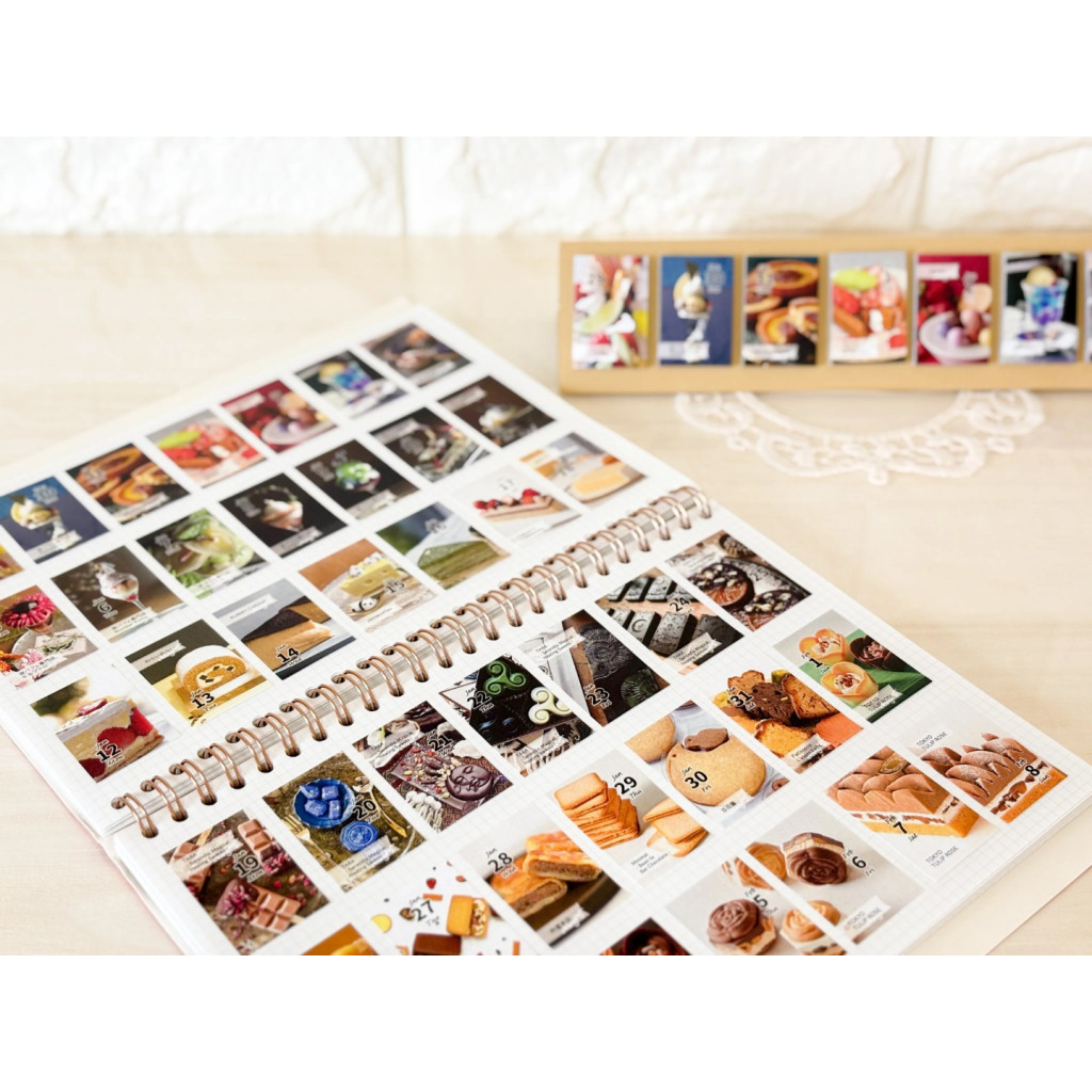 2026 Himekuri Daily Sticky Calendar - Sweets - KP0046-004 | Kuldlelu