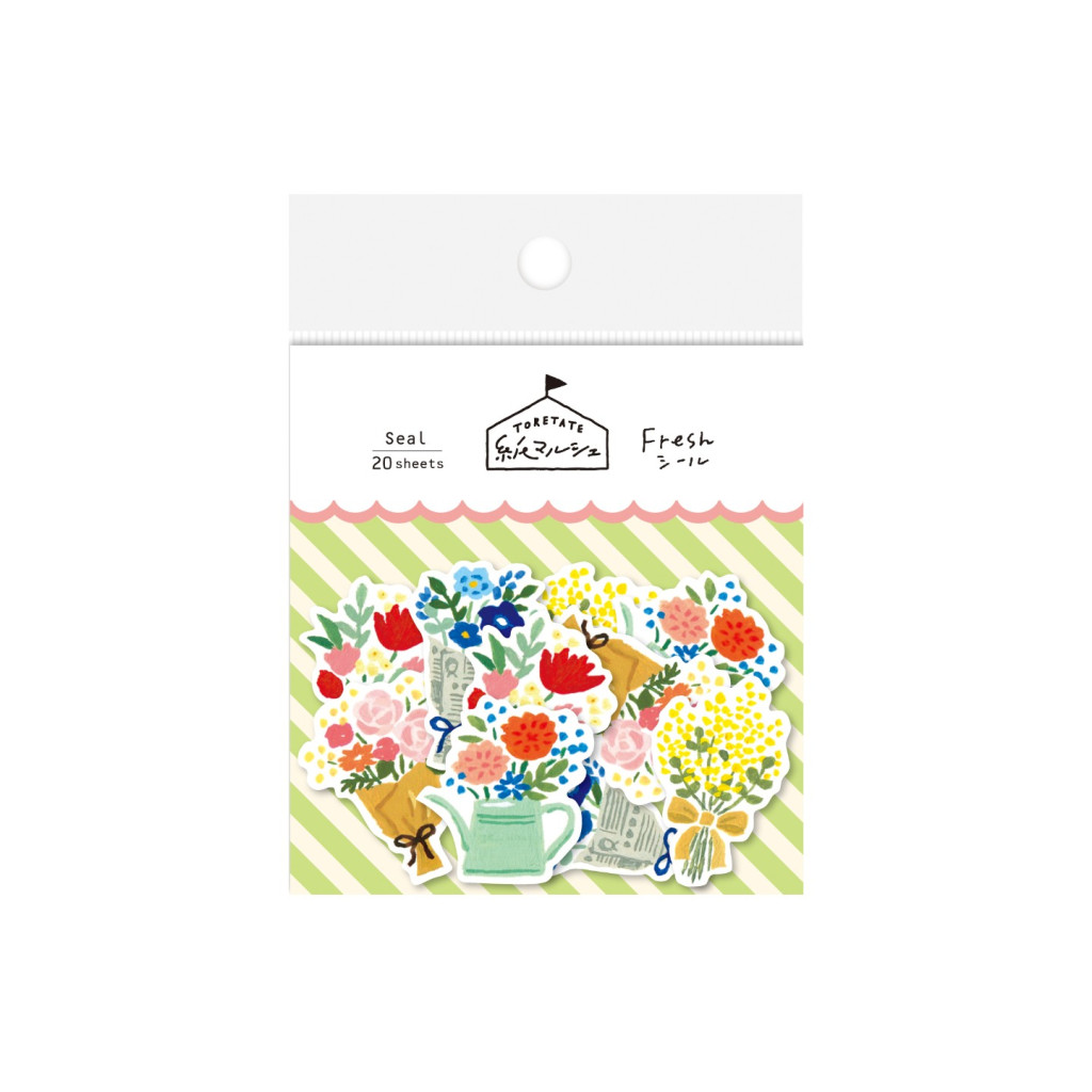 Furukawa Flake Stickers - Flower Bouquet | Kuldlelu