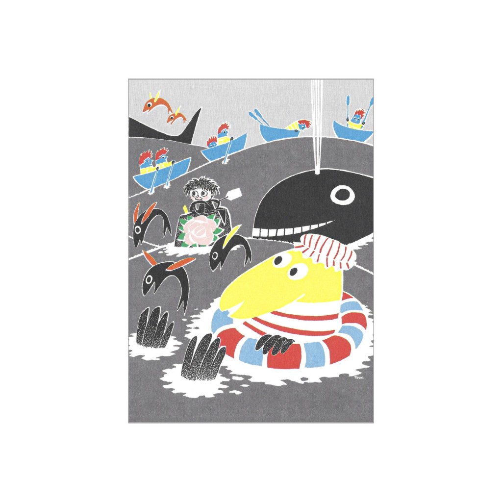 Moomin Postcard - Flood Madness | Kuldlelu