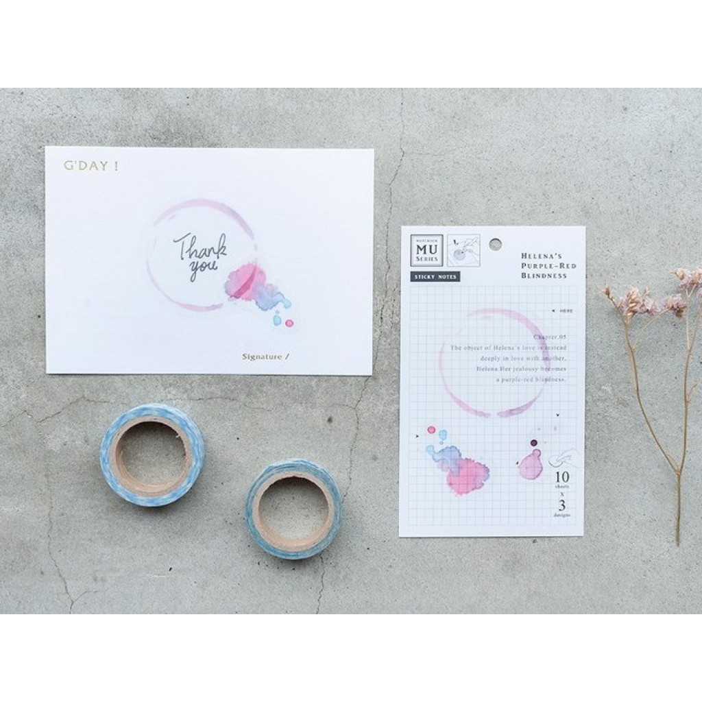 MU | Sticky Notes - Helena's Purple-Red Blindness | Kuldlelu