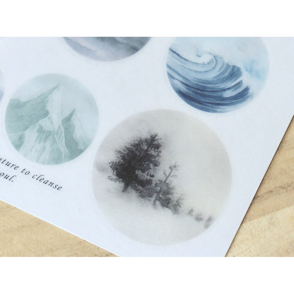 MU Print-On Transfer Stickers 087 - Scenery View - BPOP-001087 | Kuldlelu