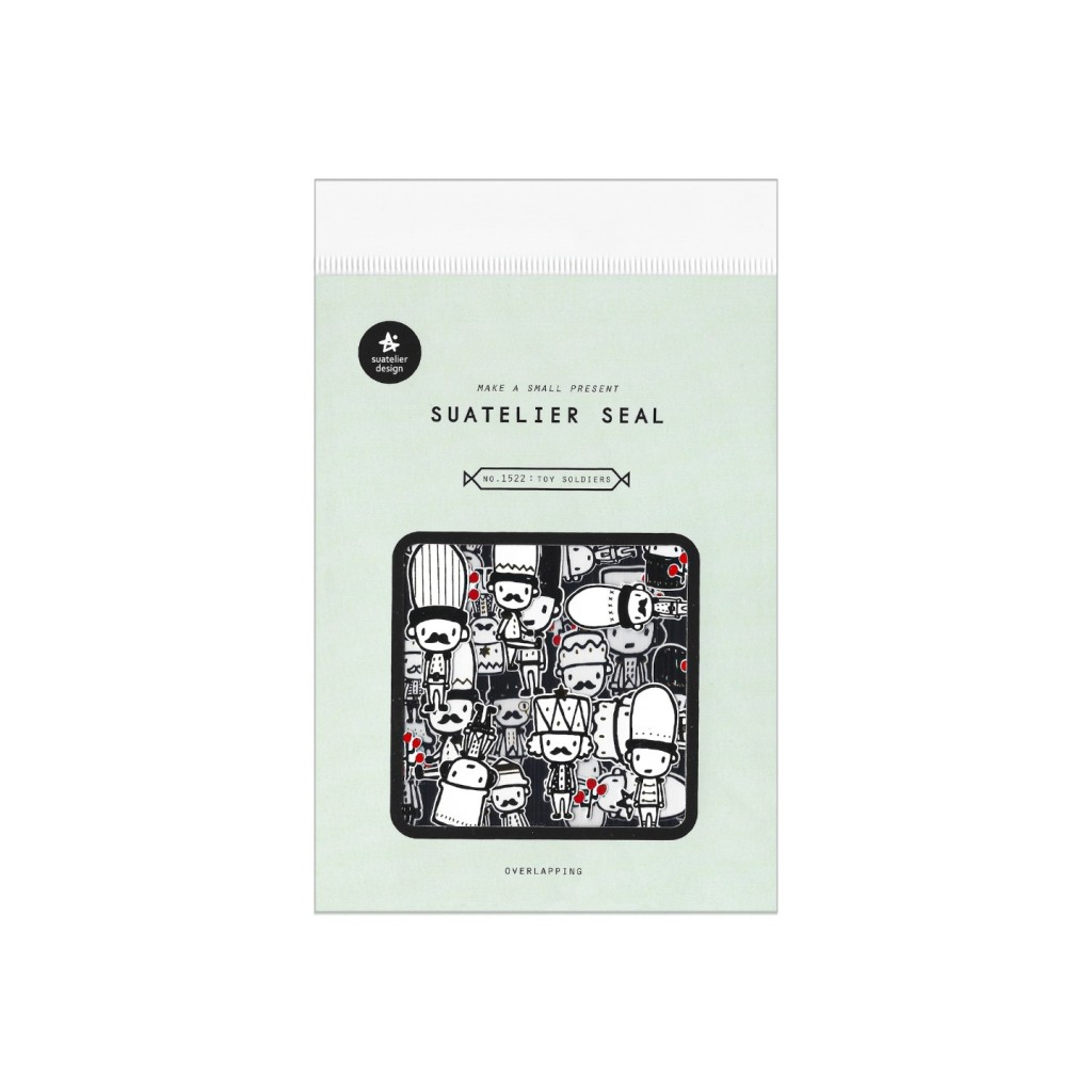 Overlapping Stickers - Toy Soldiers | Kuldlelu