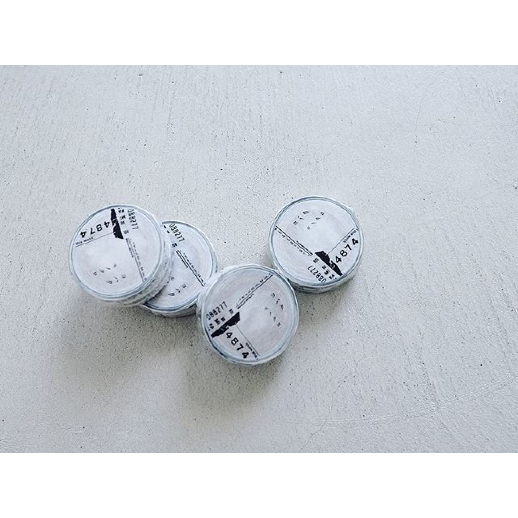 Yohaku Washi Tape Y-023 - Monochrome - Y-023 | Kuldlelu