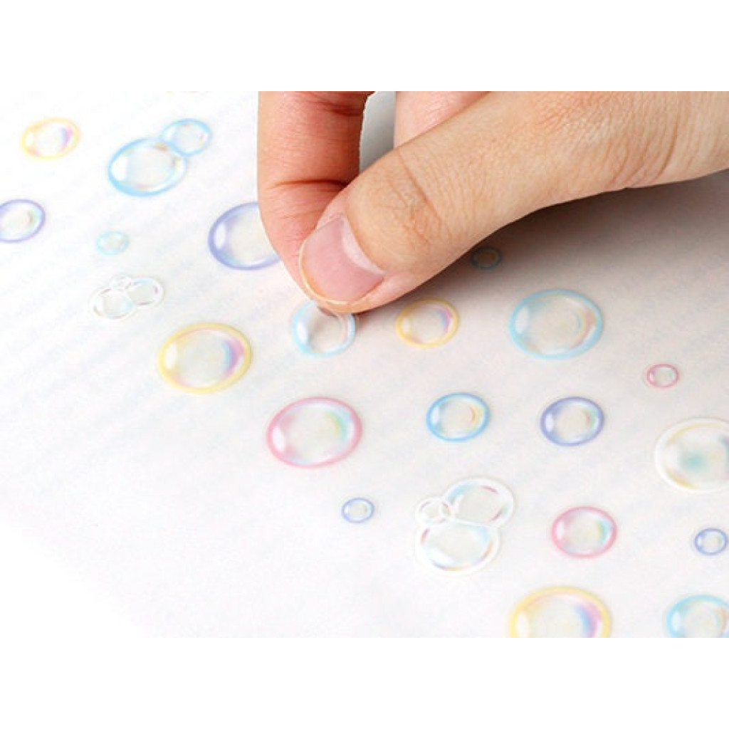 Appree Nature Stickers - Soap Bubble - ANAS-004 | Kuldlelu