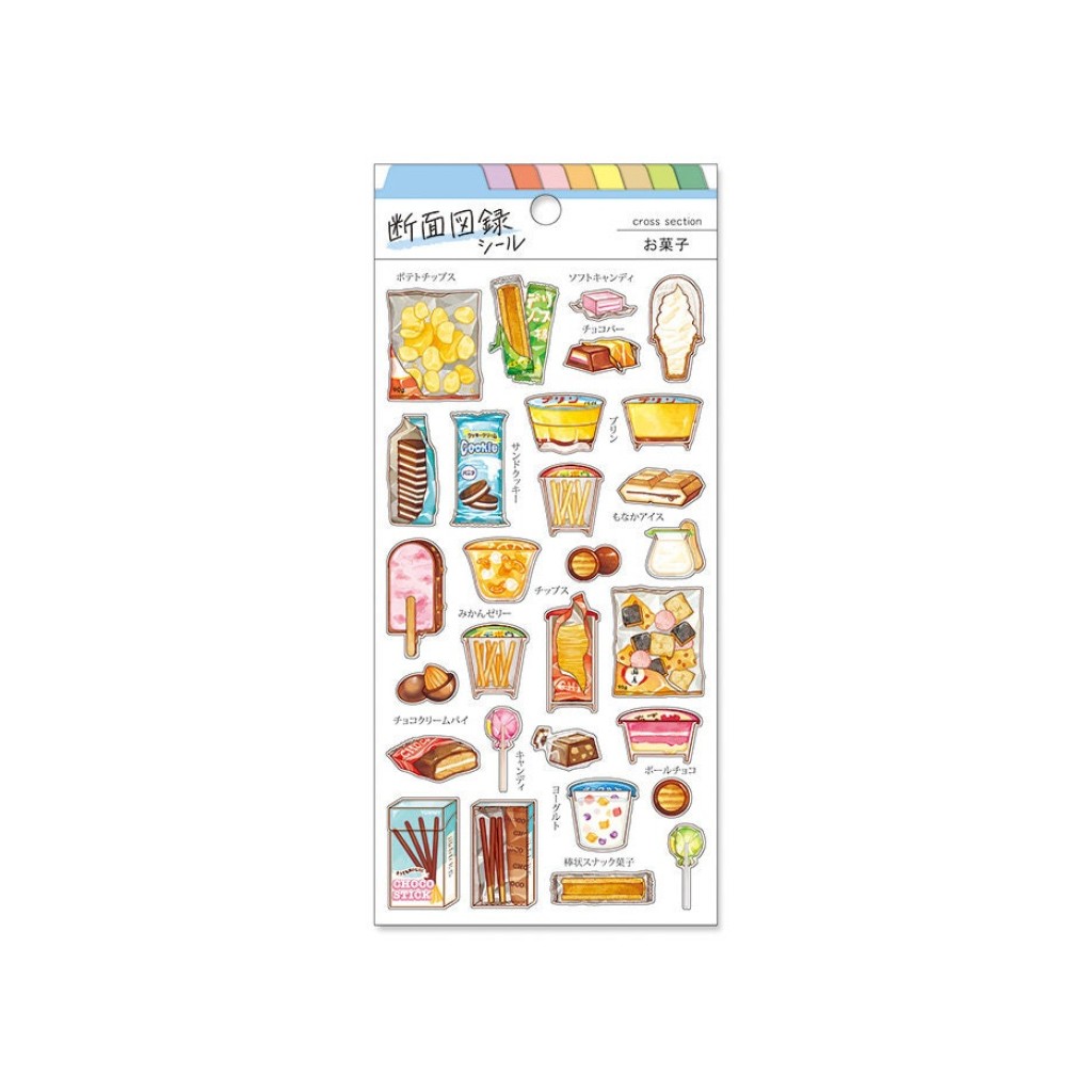 Food Stickers Cross Section - Snacks | Kuldlelu