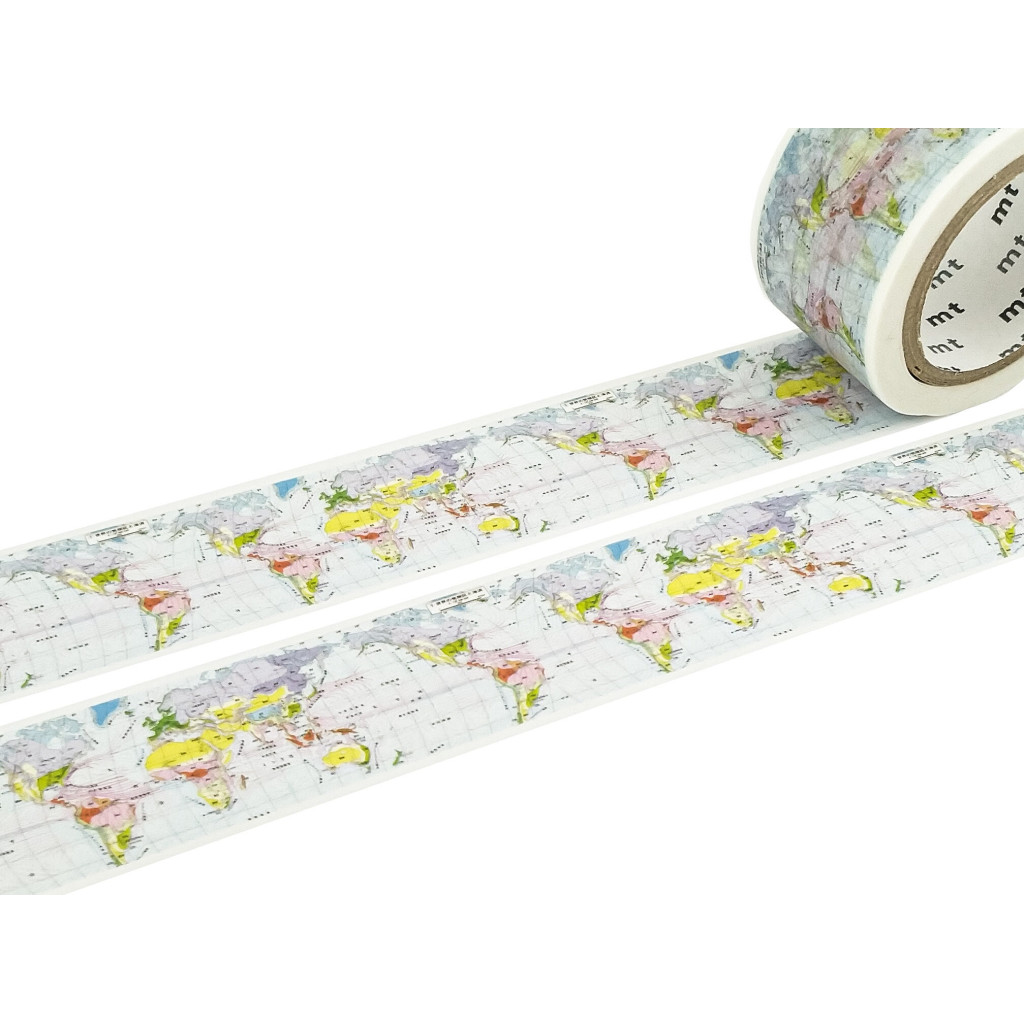 MT Ex | Washi Tape - World Climates And Oceanic Currents | Kuldlelu