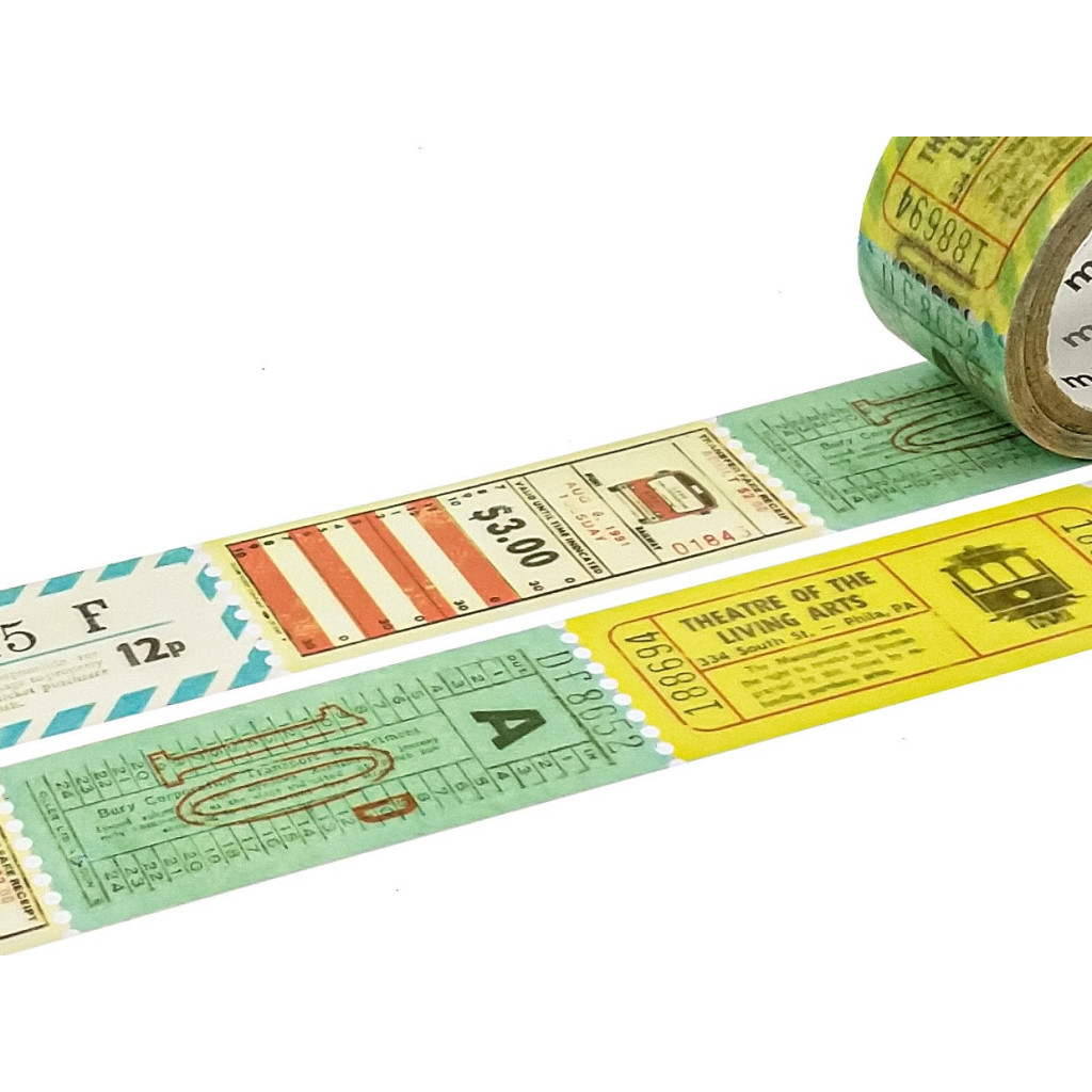 MT Fab | Washi Tape Dot Punch - Ticket | Kuldlelu