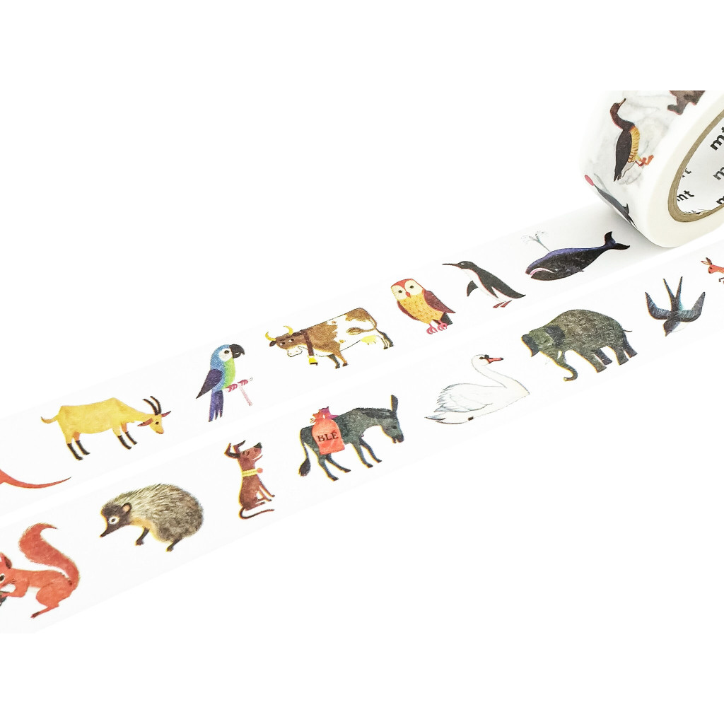 MT x Alain Gree Washi Tape - Animal | Kuldlelu