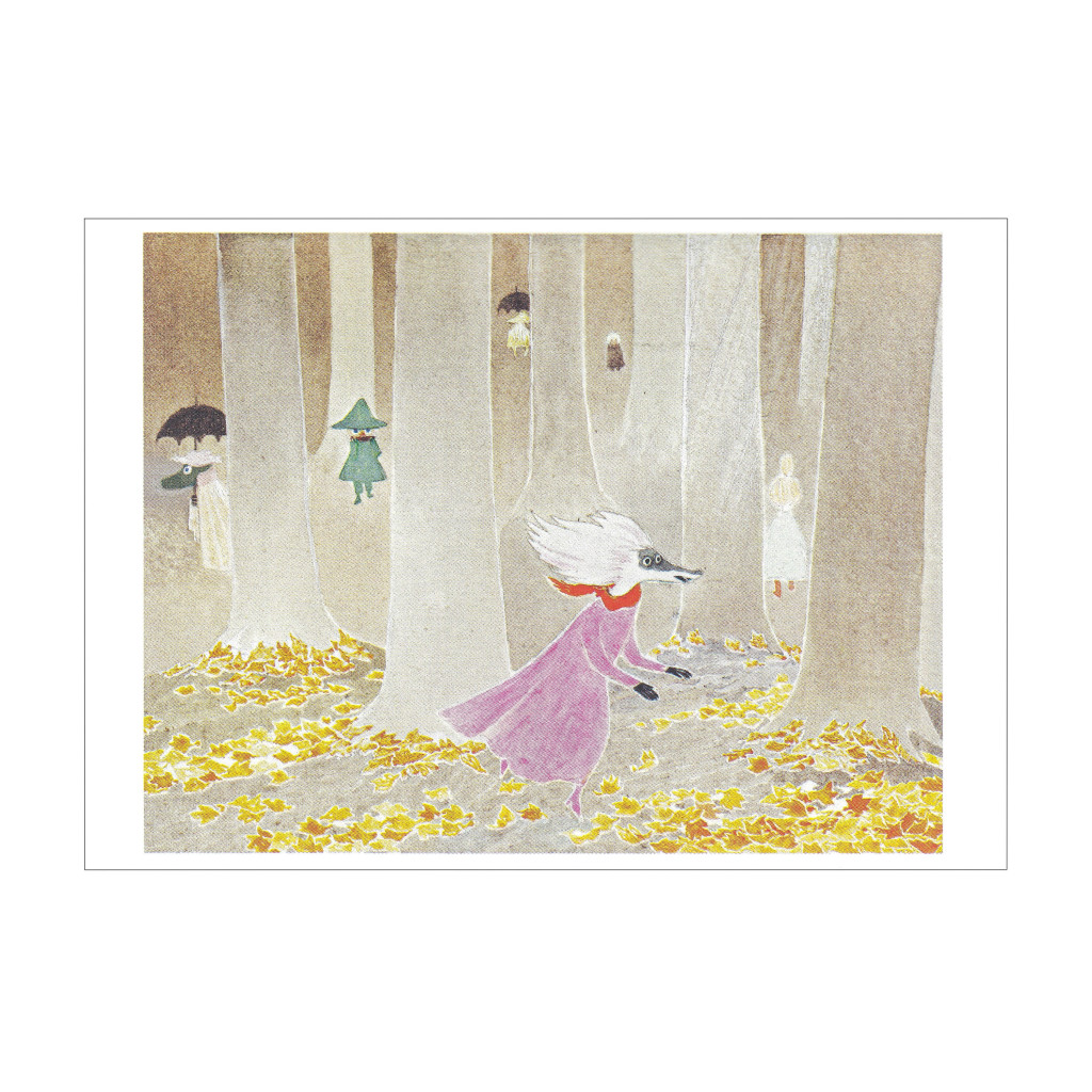 Moomin Postcard - Fillyjonk | Kuldlelu