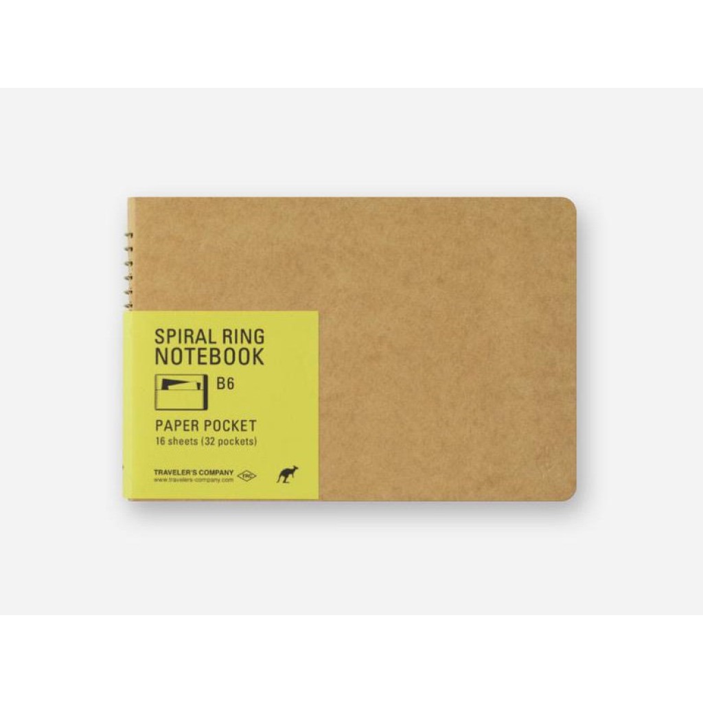 Paper Pocket B6 Spiral Ring Notebook | Kuldlelu
