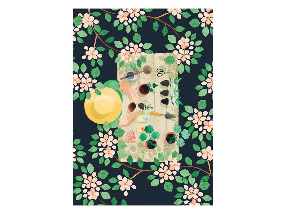 Postcard Polka Paper - Apple Orchard - Orchard | Kuldlelu