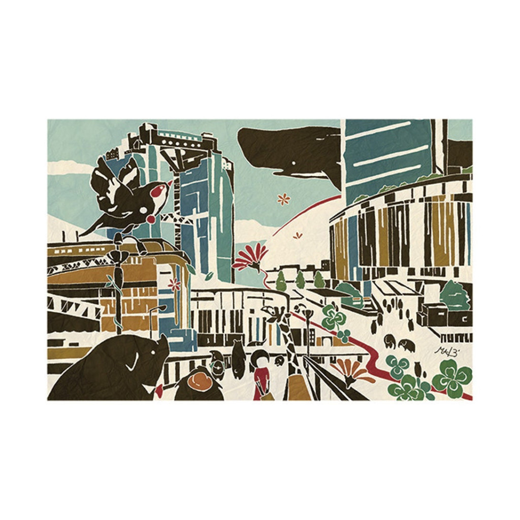 Who Mails Postcard - Osaka Umeda | Kuldlelu