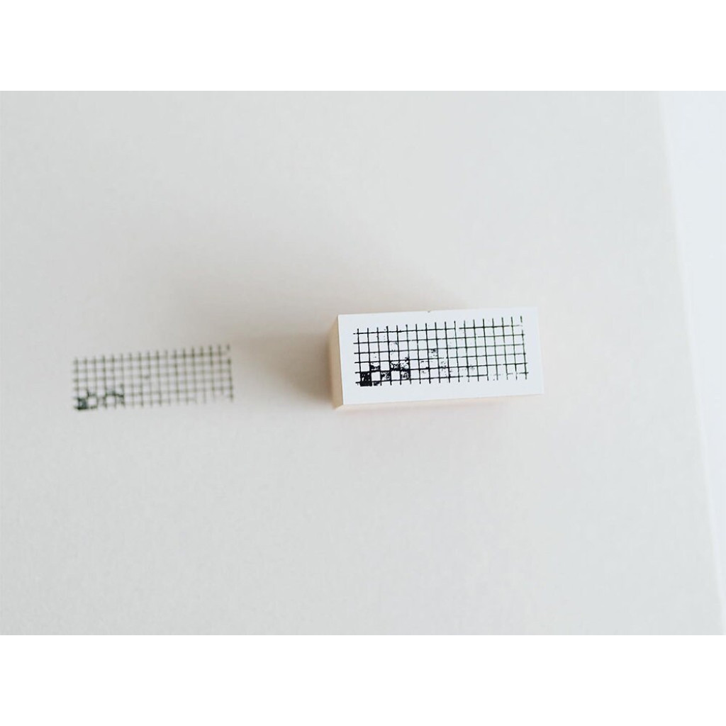 Yohaku Stamp S030 - Grid - Grid | Kuldlelu