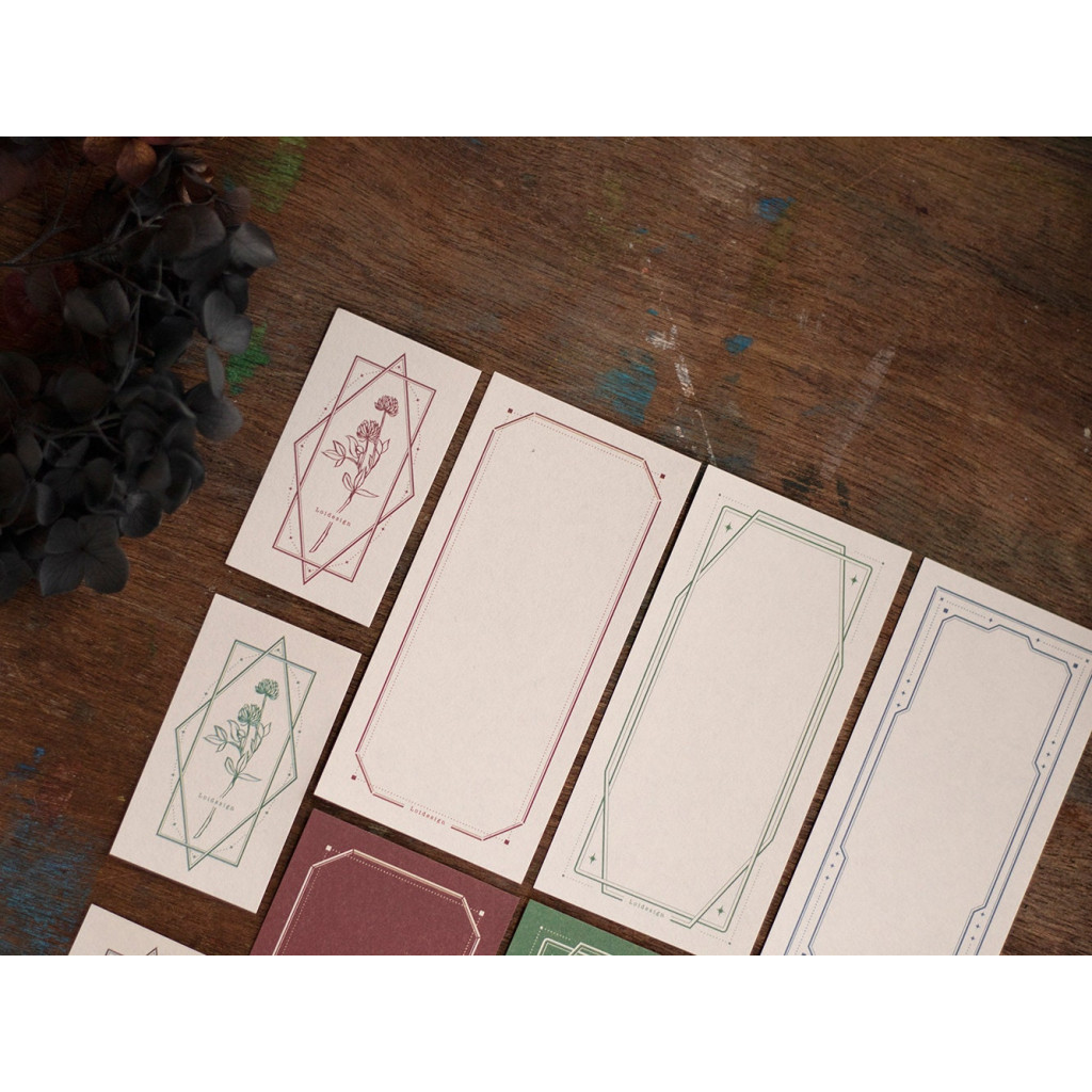 Loidesign | Memo Notes Record Life - Rectangle | Kuldlelu