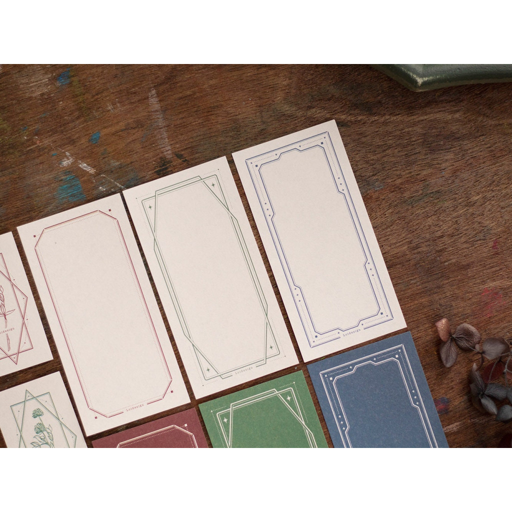 Loidesign | Memo Notes Record Life - Rectangle | Kuldlelu