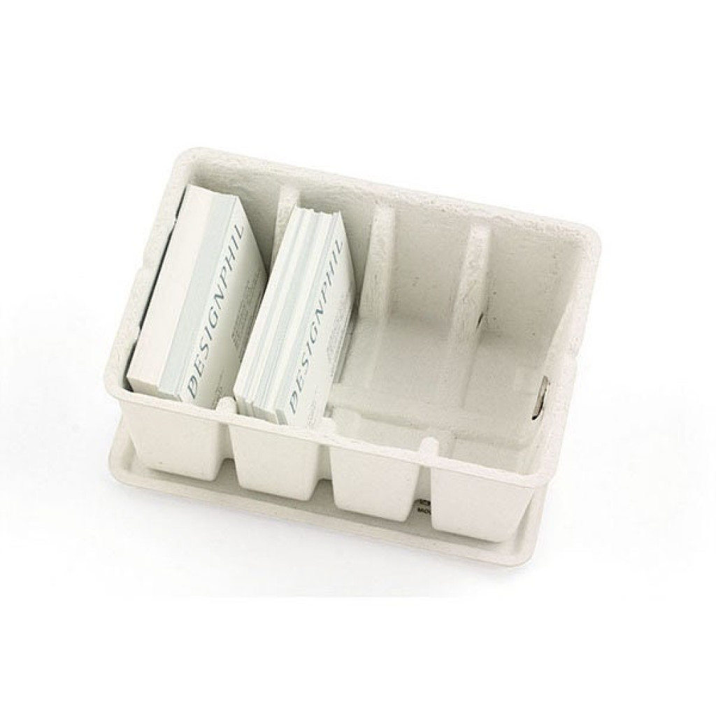Midori Pulp Card Box - White - 16098-006 | Kuldlelu