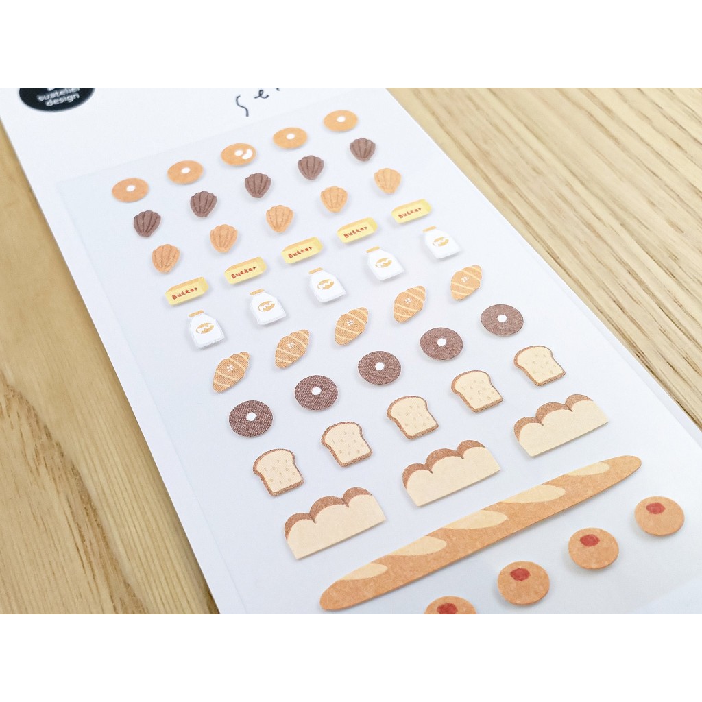 Suatelier Mini Series Planner Stickers - Food.04 - SUA-112 | Kuldlelu