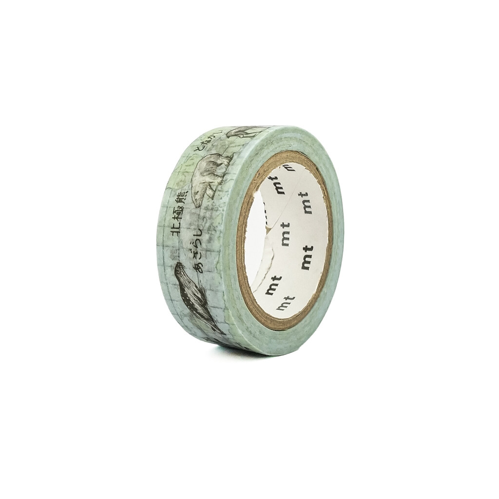MT EX Washi Tape - World Animals - MTEX1P202 | Kuldlelu