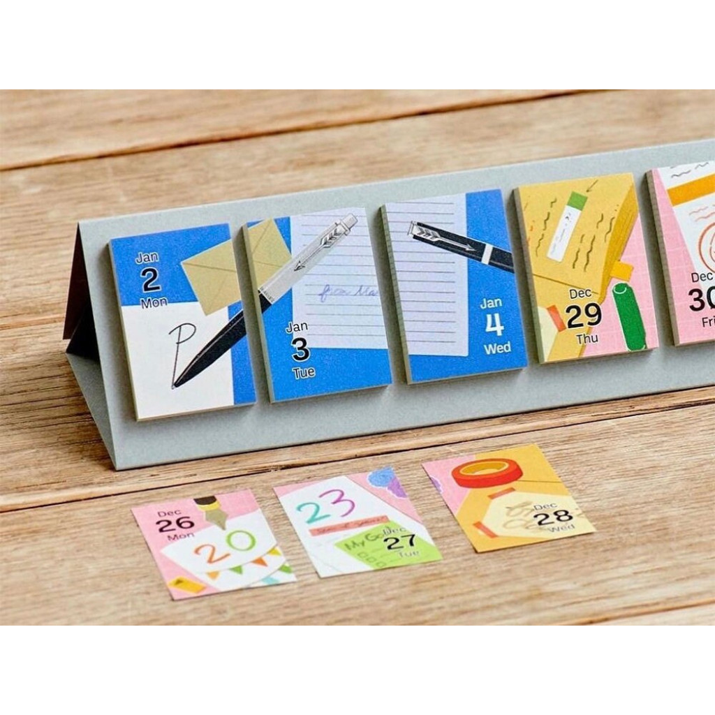 2024 Himekuri Daily Sticky Calendar - Stationery - KP0040-007 | Kuldlelu