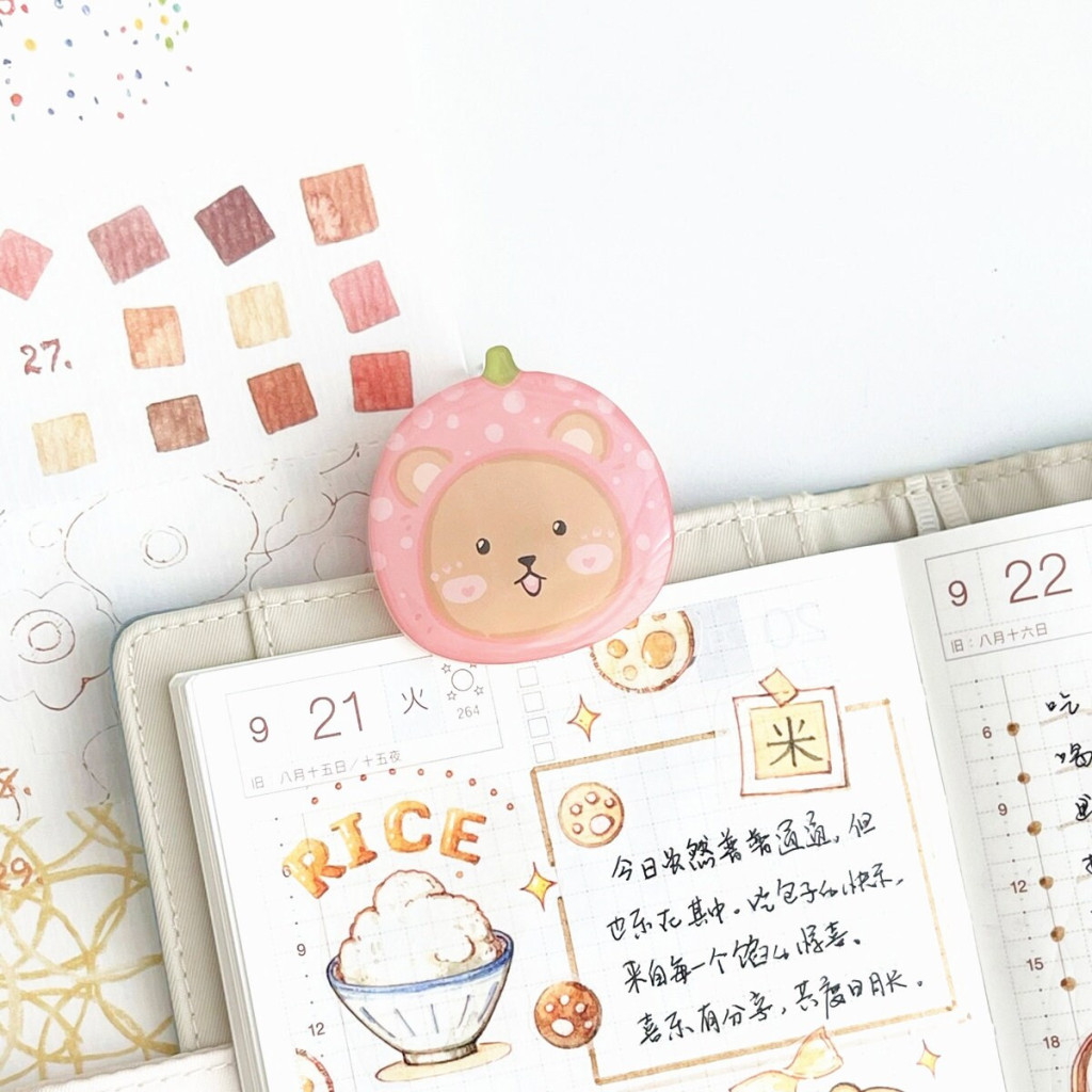 EverEin Paper Clip - Lemon Panda - EE-CL-001 | Kuldlelu