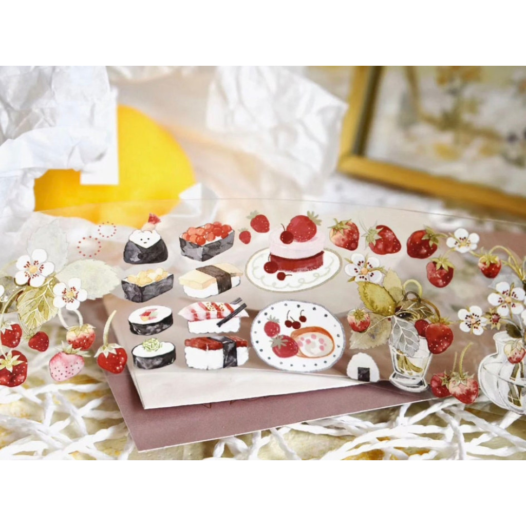 Wildberry Lab Tape SAMPLE - Strawberry Picnic - KL-WBL-003-015 | Kuldlelu